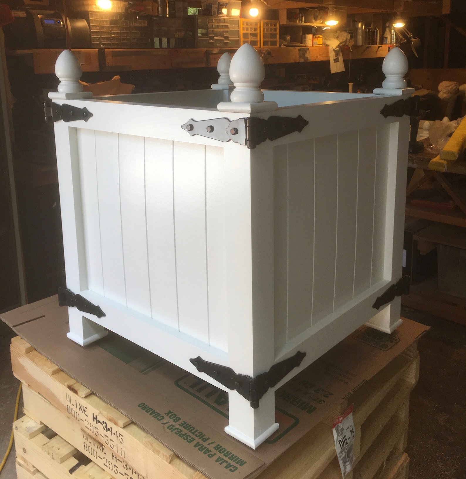 Large Old World Planter Box, Custom Planter Boxes, Versailles Planter ...