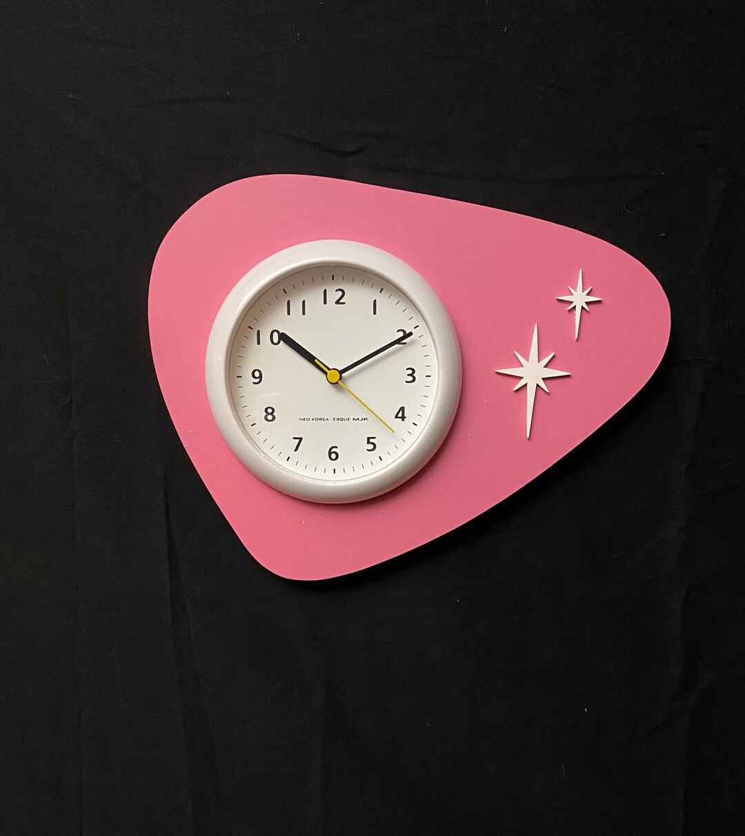 Mid Century Modern Wall Clock, Water Proof, Outdoors or Indoors, Atomic ...