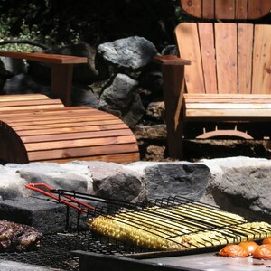 Custom Fire Pits Designed to Cook On, Open Pit Cookery, Real Wood BBQ ...