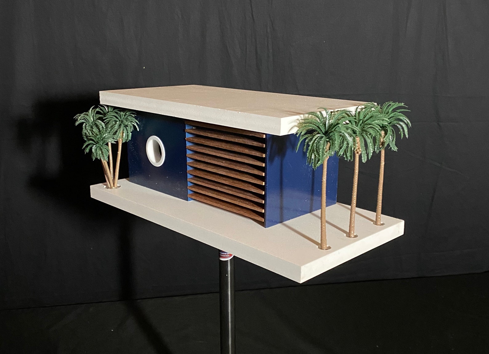 Mid Century Modern Birdhouse. Modern Monterey Peninsula Collection ...