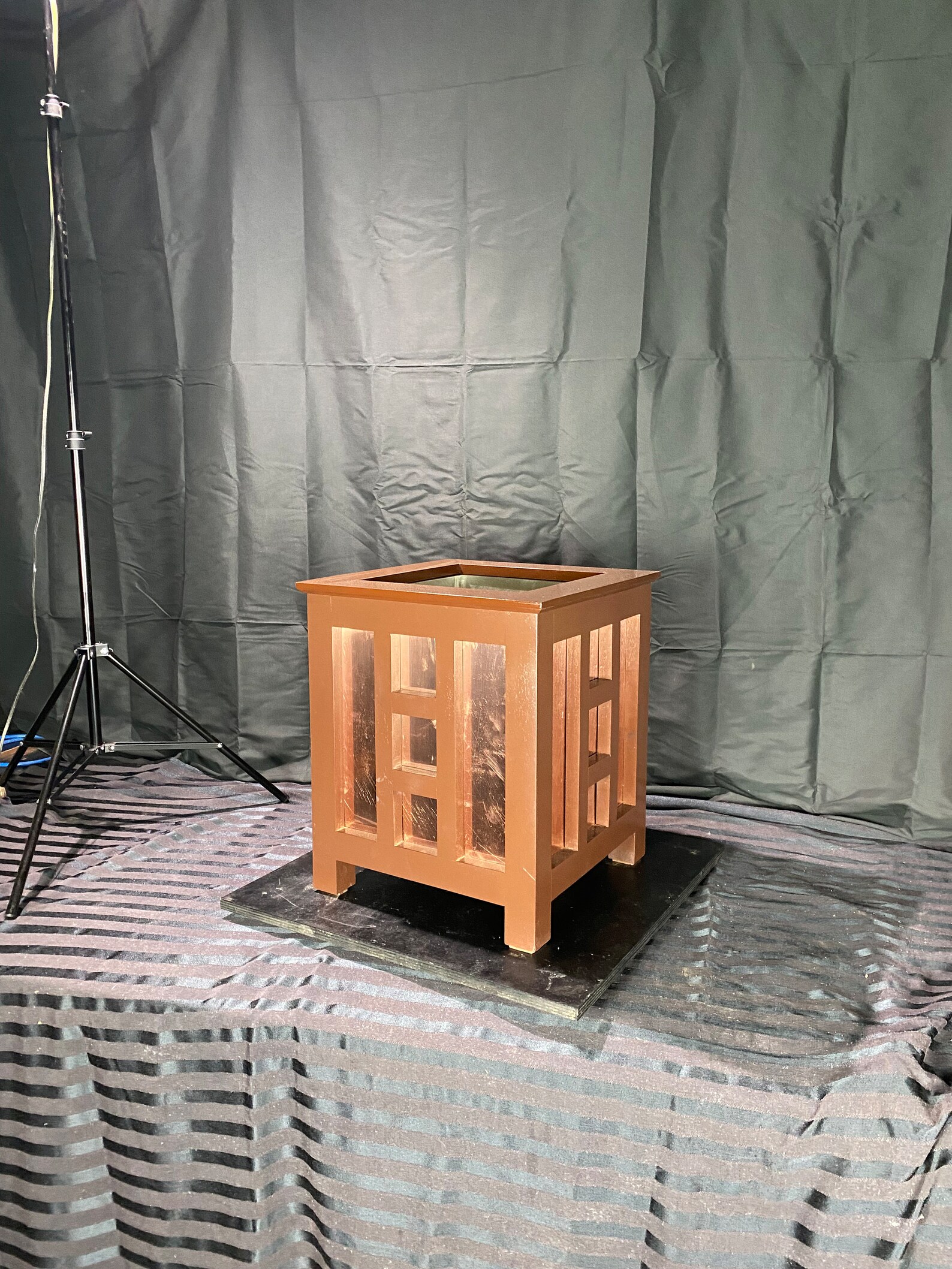 Modern Craftsman Style Planter. Custom Planter Boxes Metal - Etsy