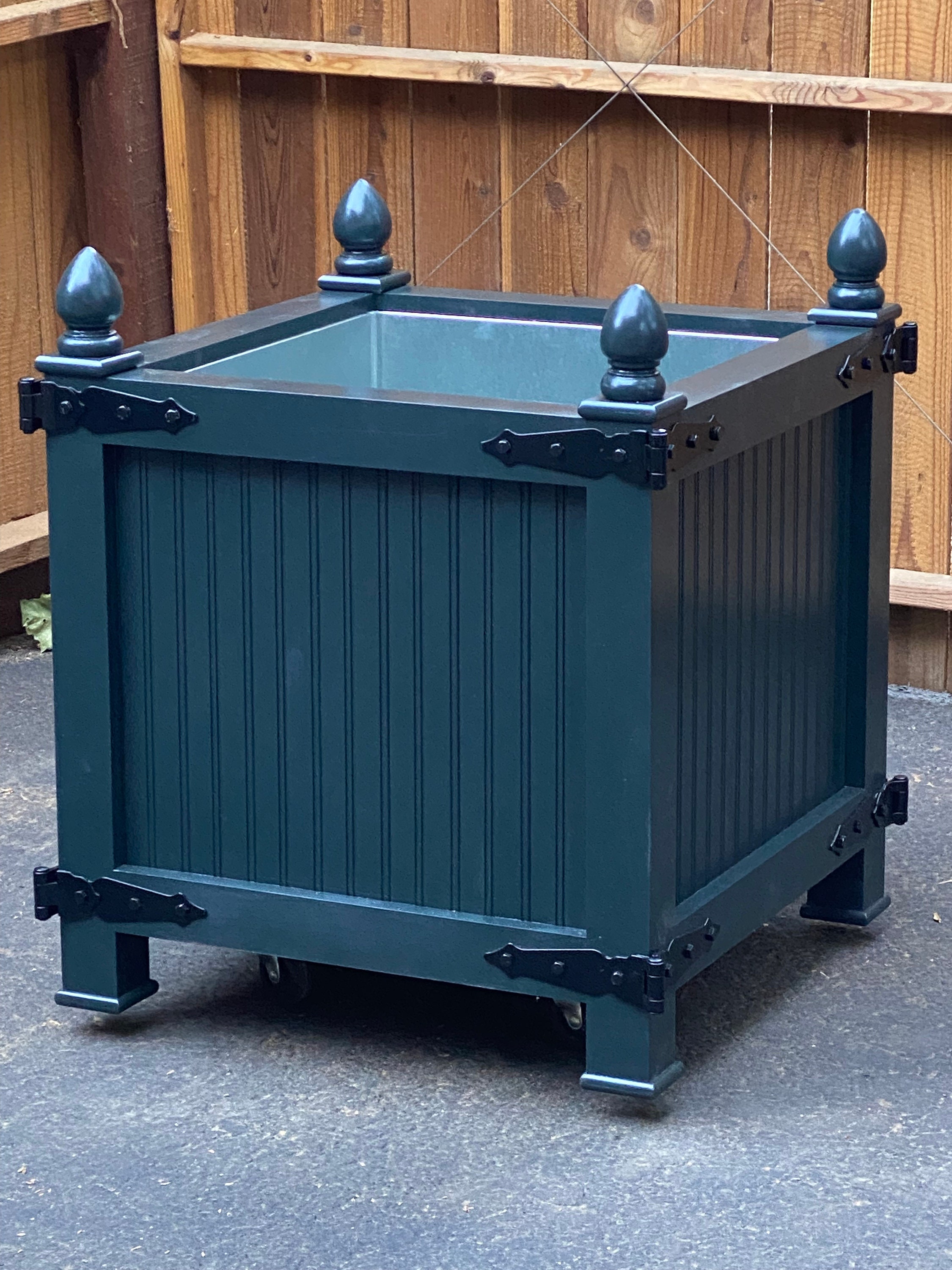 Large Old World Planter Box, Custom Planter Boxes, Versailles Planter ...