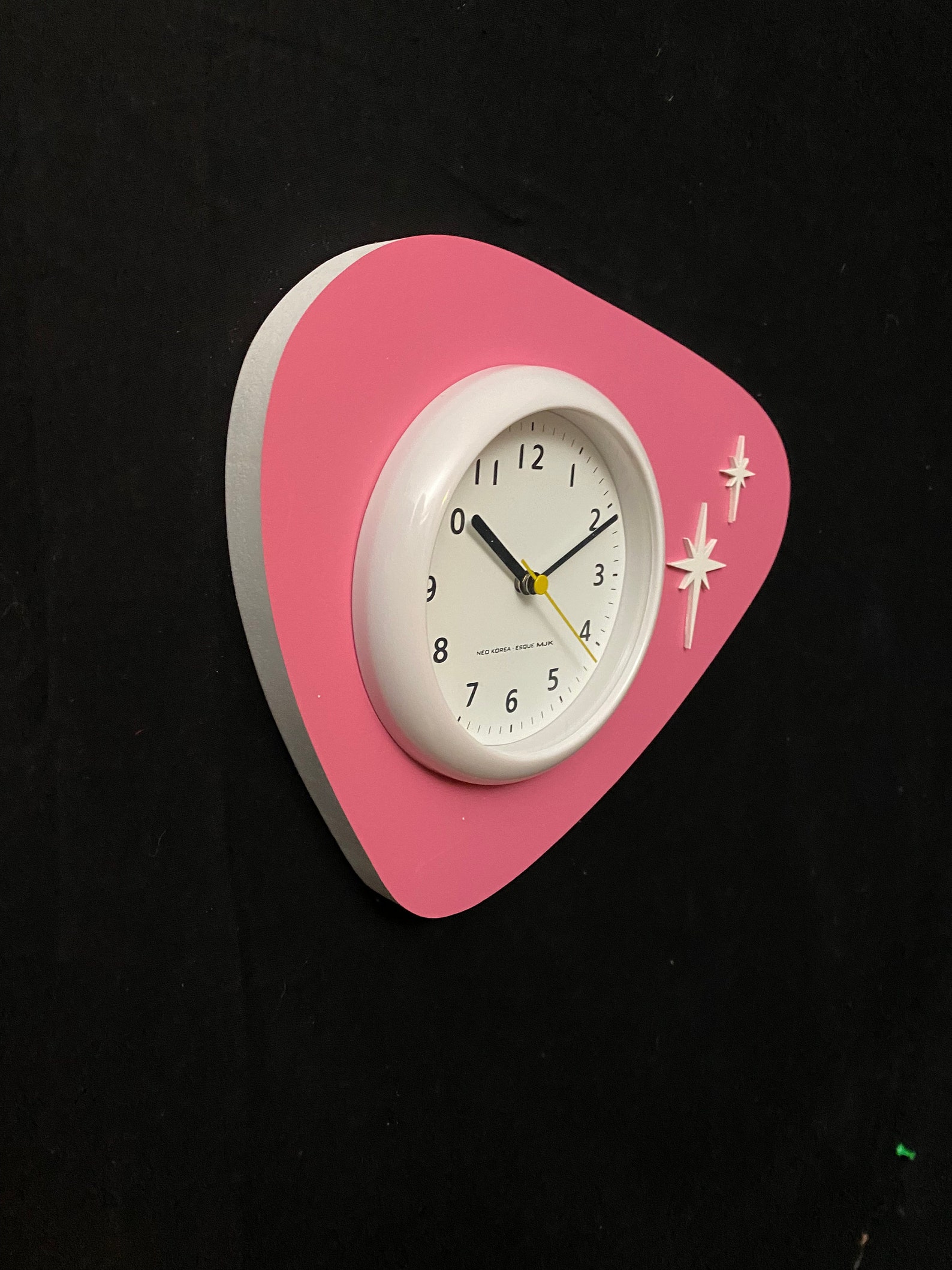 Mid Century Modern Wall Clock, Water Proof, Outdoors or Indoors, Atomic ...