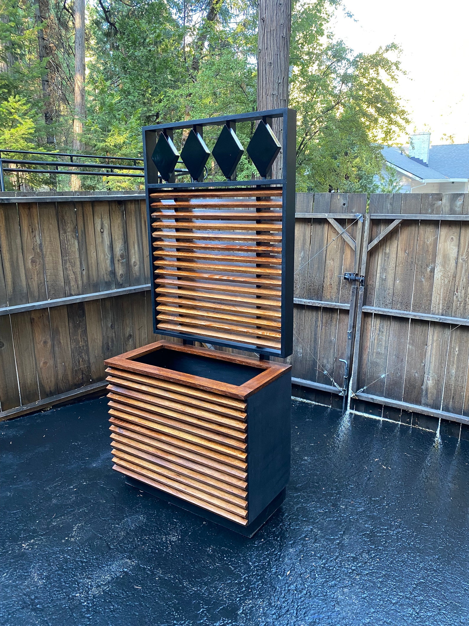 Custom Privacy Screens Made to Order. Mid Century Modern - Etsy