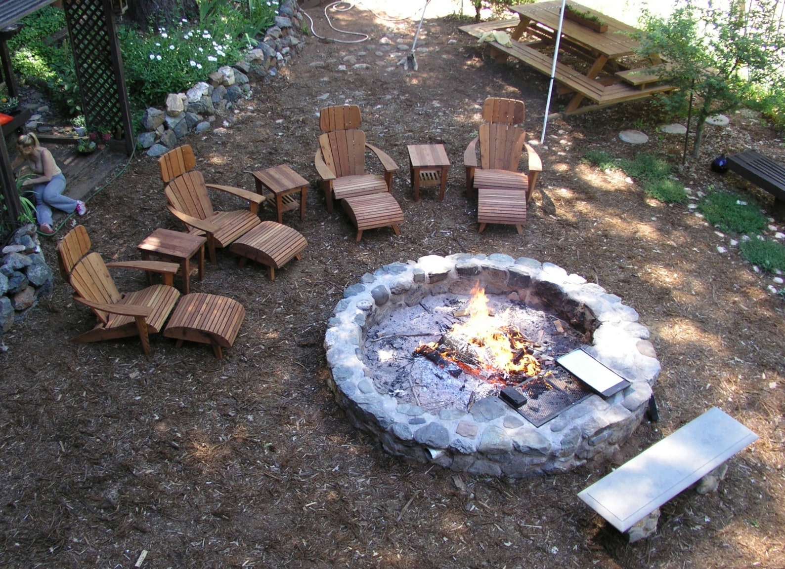 Custom Fire Pits Designed to Cook On, Open Pit Cookery, Real Wood BBQ ...