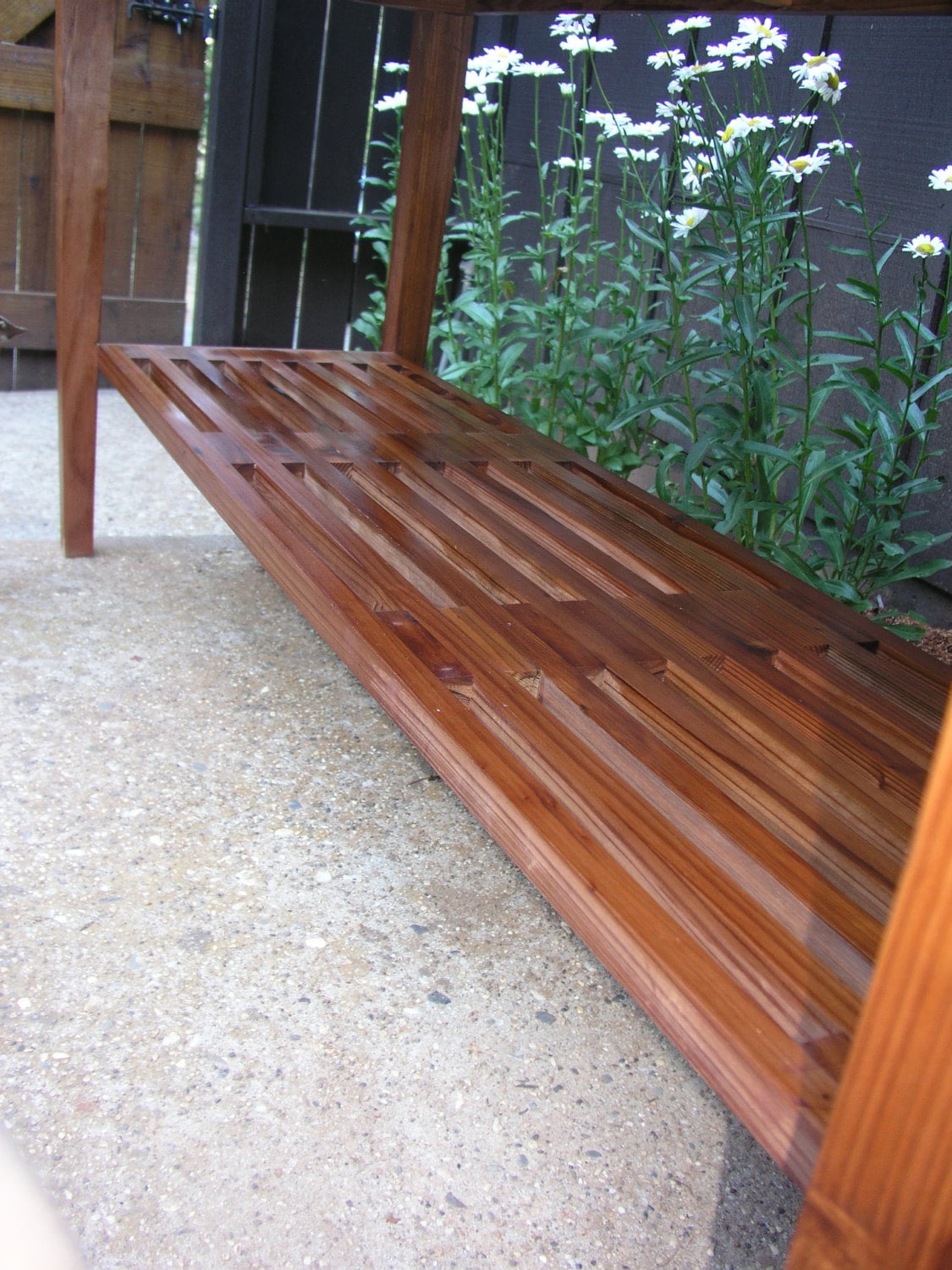 Modern Matching Buffia Table for Modern Adirondack Chair. Made | Etsy