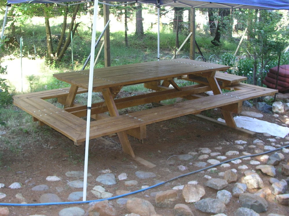 Custom Made Picnic Tables Free Local Pick Up Large Thru-bolt - Etsy