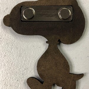 Snoopy Laser Cut MDF Fridge Magnet - Etsy