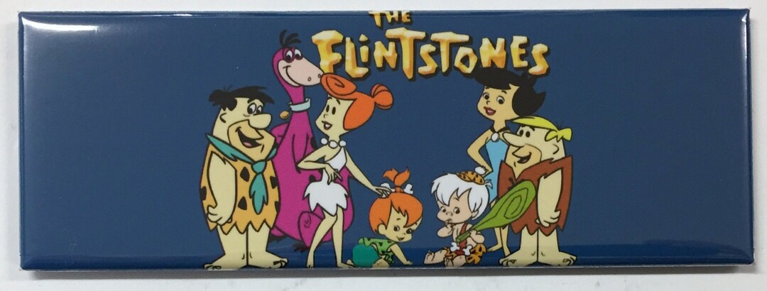 The Flintstones Fridge Magnet - Etsy