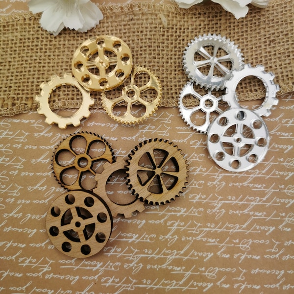 Wood Cogs - Etsy