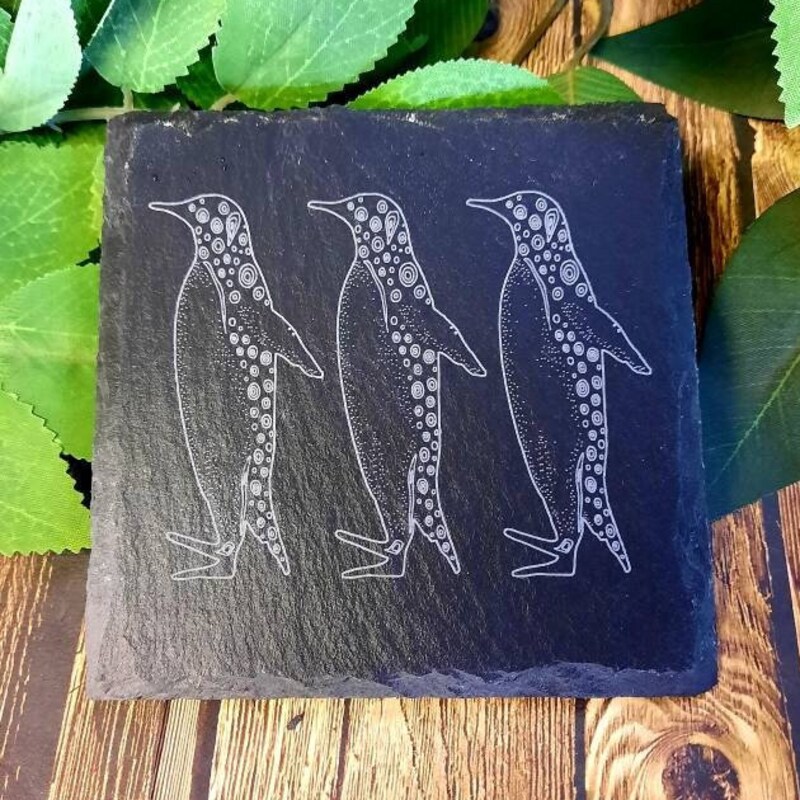 Penguin Plate - Etsy