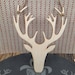 Stag Heads - Laser Cut - Craft - Seasonal, Christmas, Hanging ...
