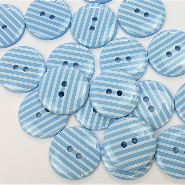 Striped Buttons - Etsy