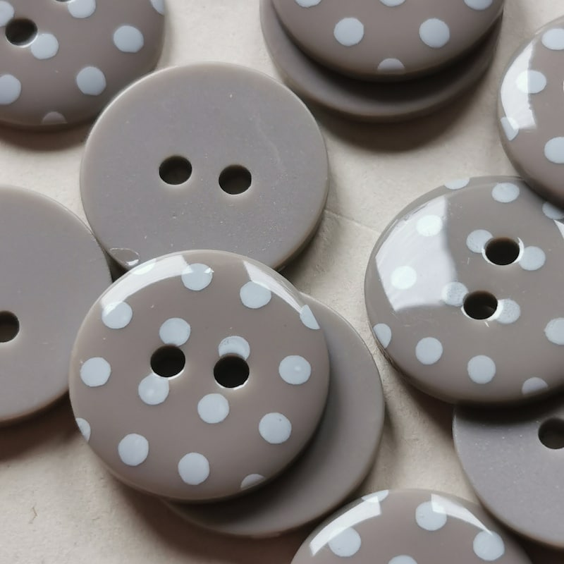 Taupe Buttons - Etsy