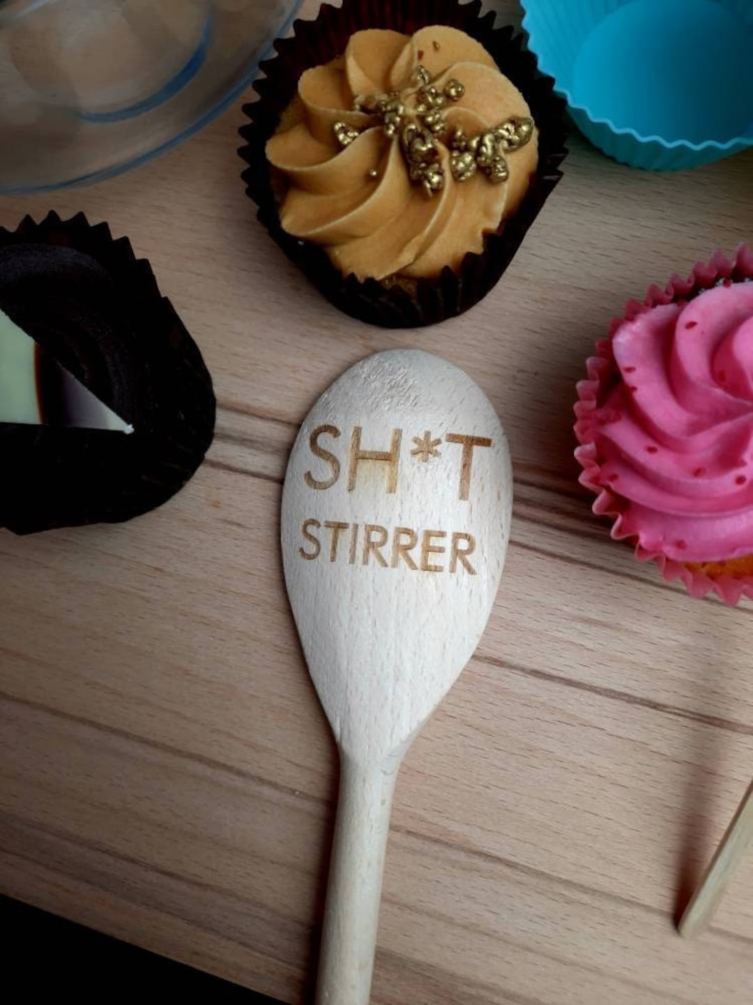 Shit Stirrer - Engraved Wooden Spoon - Funny Gift - Etsy