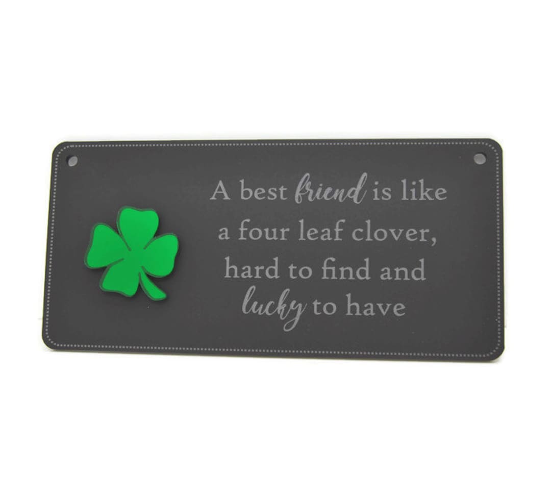 3D Sign Best Friend Sign - Laser Engraved - Perspex/wood Plaque - Home ...