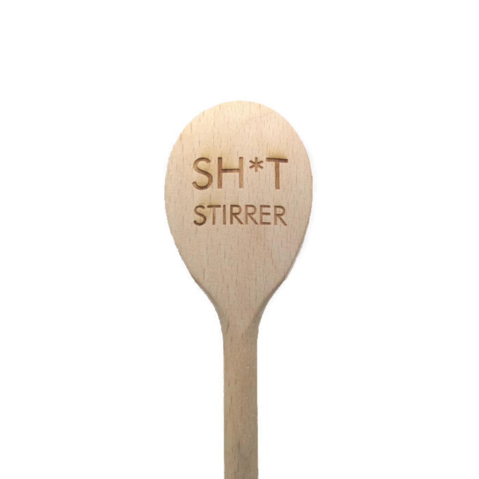 Shit Stirrer - Engraved Wooden Spoon - Funny Gift - Etsy UK