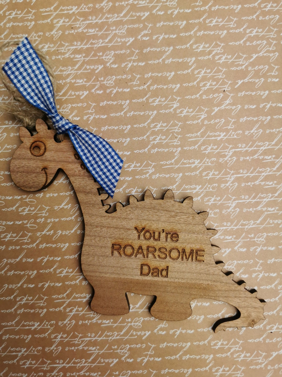 You're ROARSOME Dinosaur 2 - Great Gift - Plaque - Laser Engraved on ...