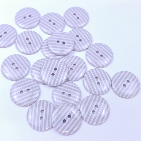 Striped Buttons - Etsy