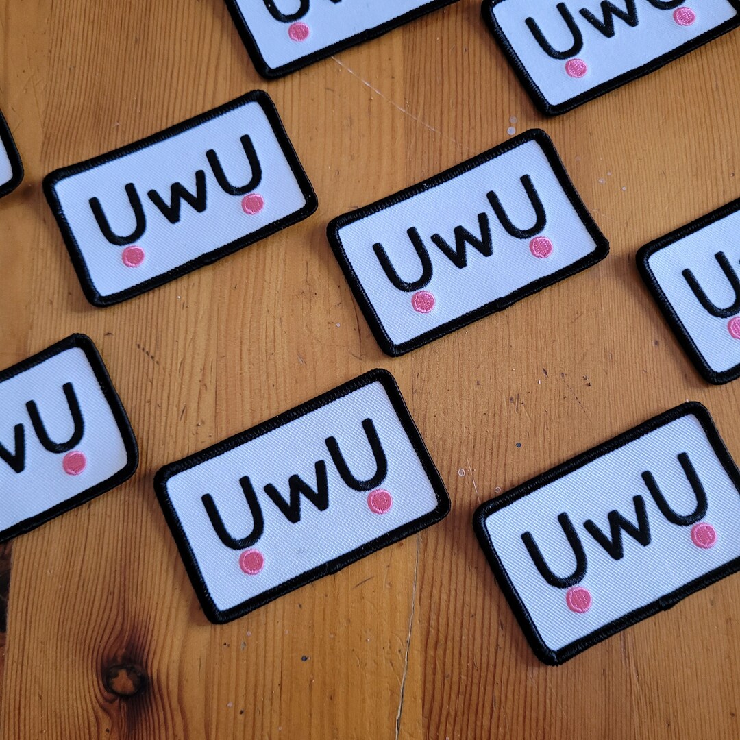 Uwu 3 Iron-on Patch - Etsy