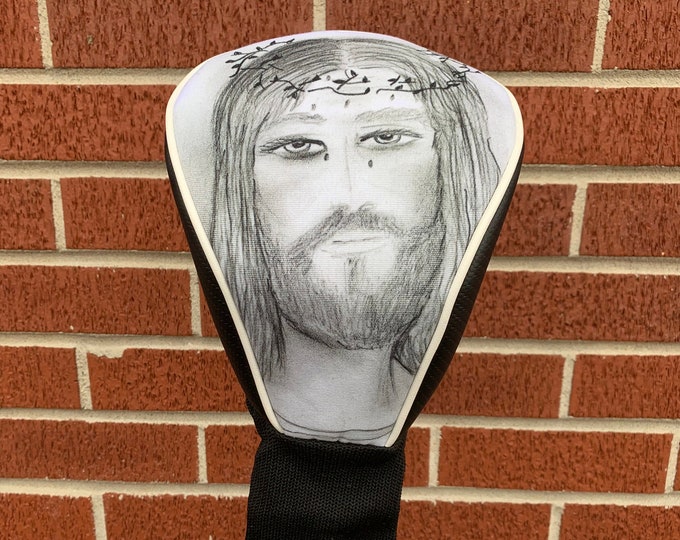 Face of Jesus Golf Club Cover - Etsy