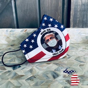 MAGA Air Trump Mask Washable Face Mask With Nose Wire / Breathable ...