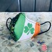 Irish Washable Face Mask With Nose Wire / Breathable Filter Pocket ...
