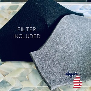 Thin Blue Line Washable Face Mask With Nose Wire / Breathable Filter ...