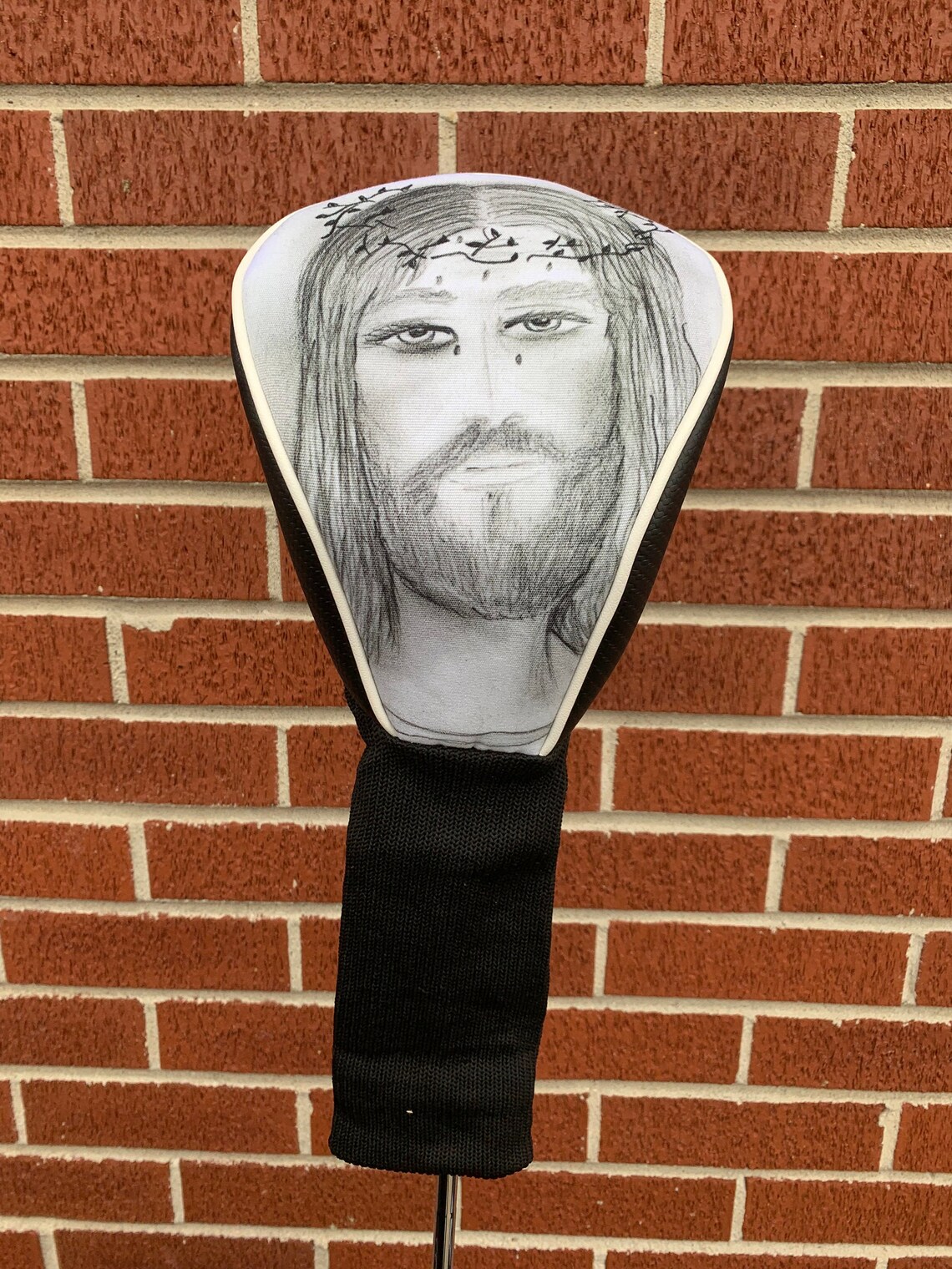 Face of Jesus Golf Club Cover - Etsy