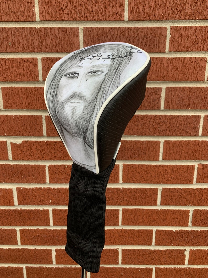 Face of Jesus Golf Club Cover - Etsy