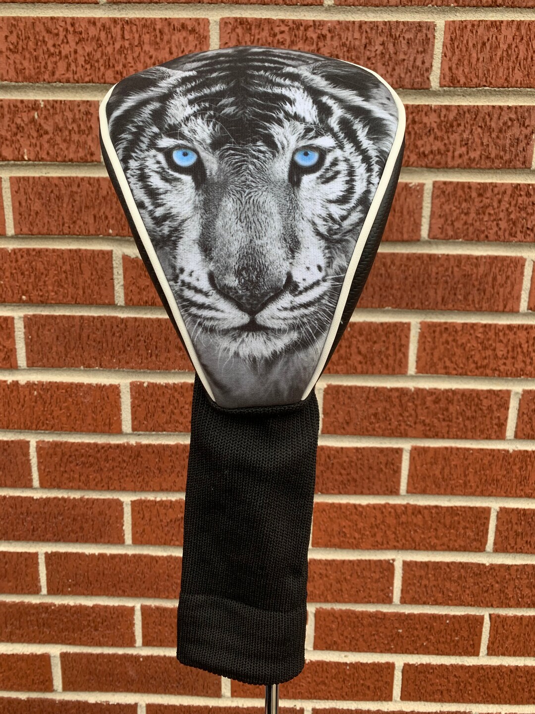 Black/white Tiger Club Cover - Etsy