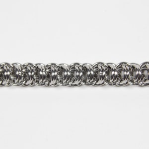 Crow Chain Bracelet, Chainmaille Bracelet, Stainless Steel, Chainmail ...