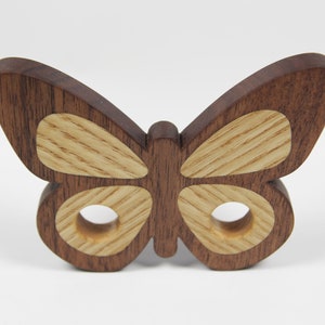 Personalized Butterfly Teether, Wooden Teether, Natural Wood Teether ...