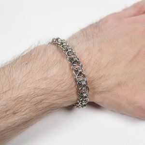 Helm Chain Bracelet Kit, 1.2mm, Chainmaille Kit, Chainmail Kit ...
