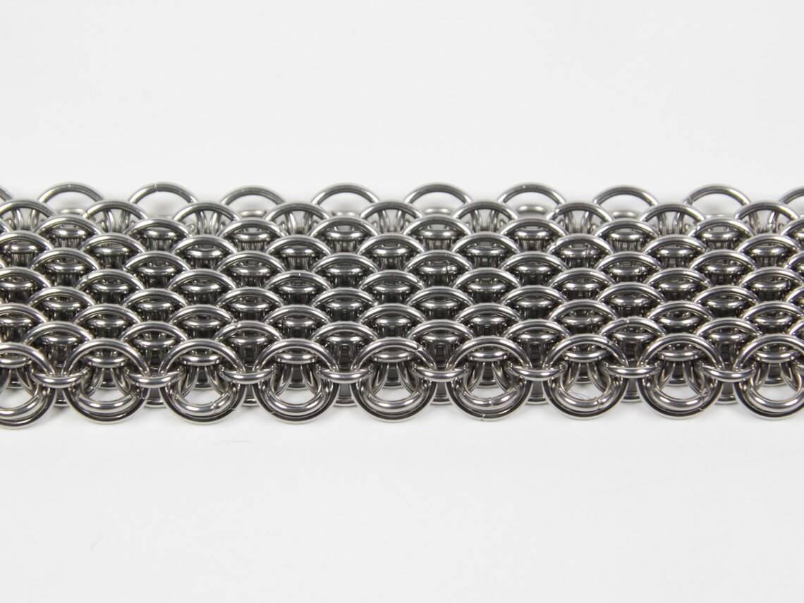 Dragonscale Bracelet Chainmaille Bracelet Stainless Steel | Etsy