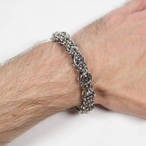 Captured Bead Box Bracelet Kit, Chainmaille Kit, Stainless Steel ...