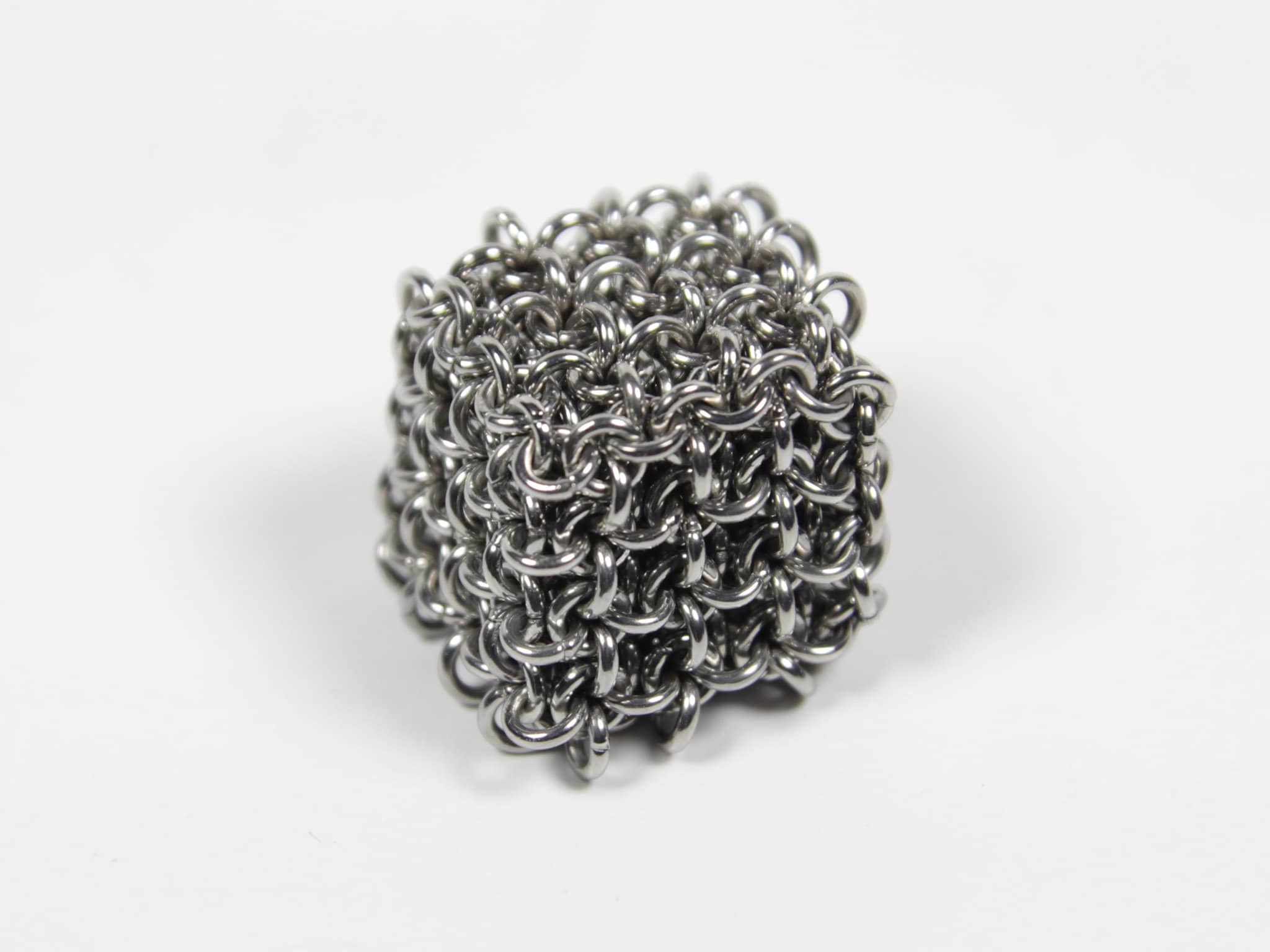 Japanese 4 in 1 Cube 19swg Chainmaille Cube Maille Cube - Etsy