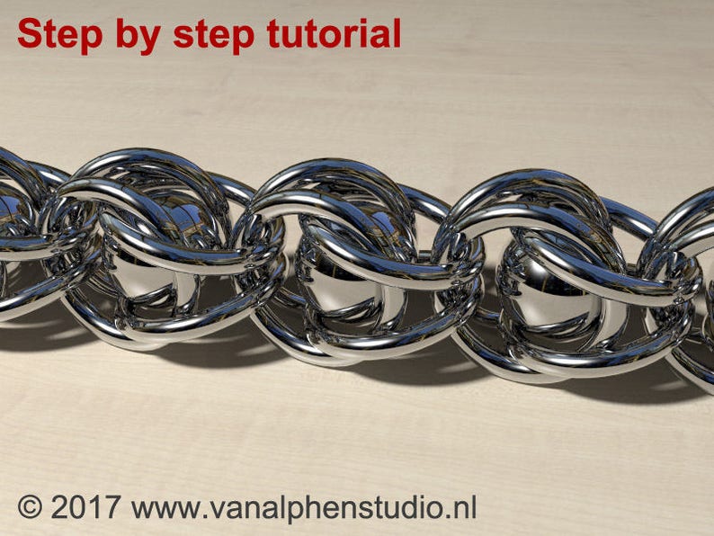 Captured Bead Bracelet Kit Chainmaille Kit Stainless Steel | Etsy