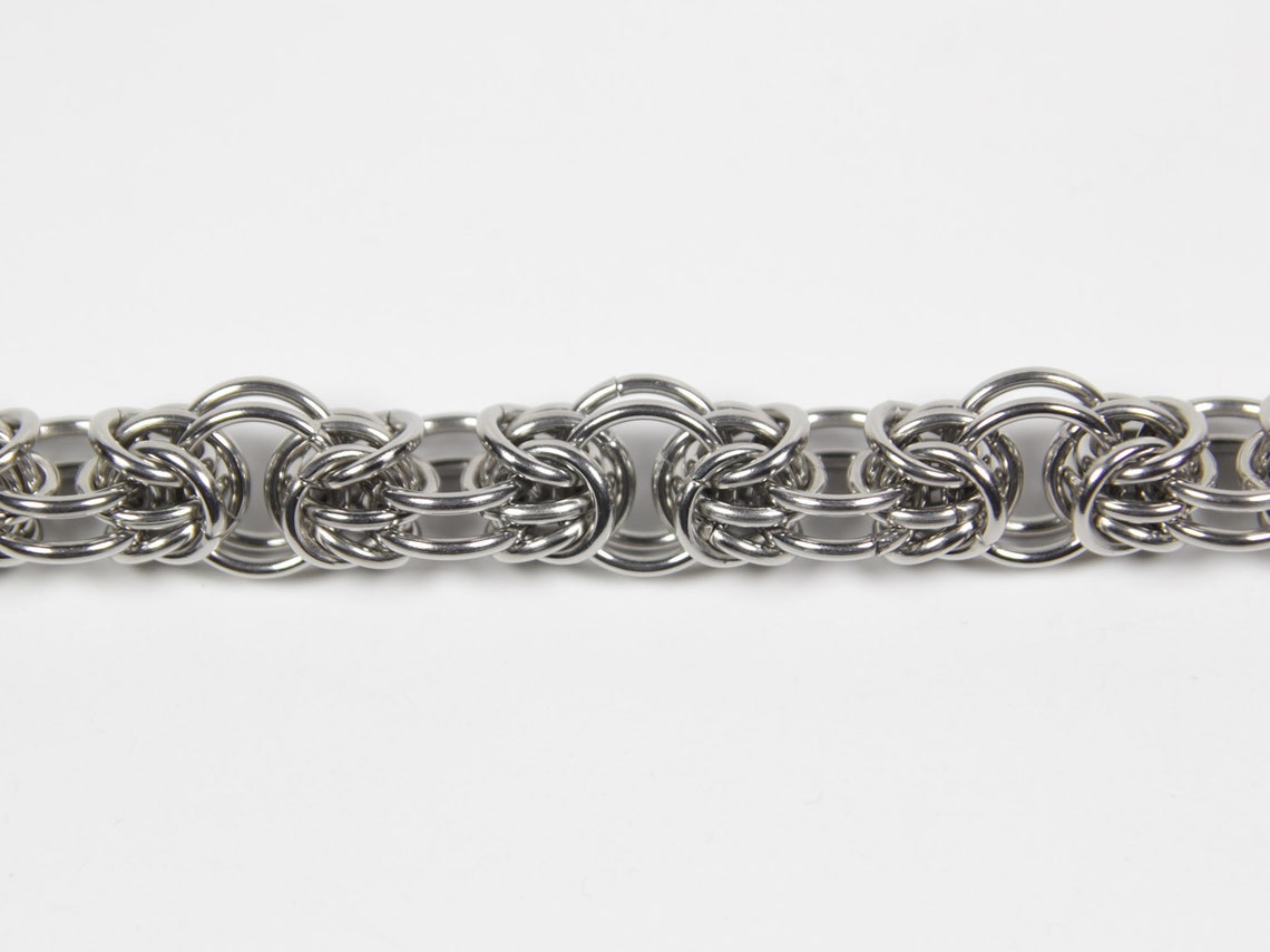 Trizantine Bracelet Kit Chainmaille Kit Stainless Steel | Etsy