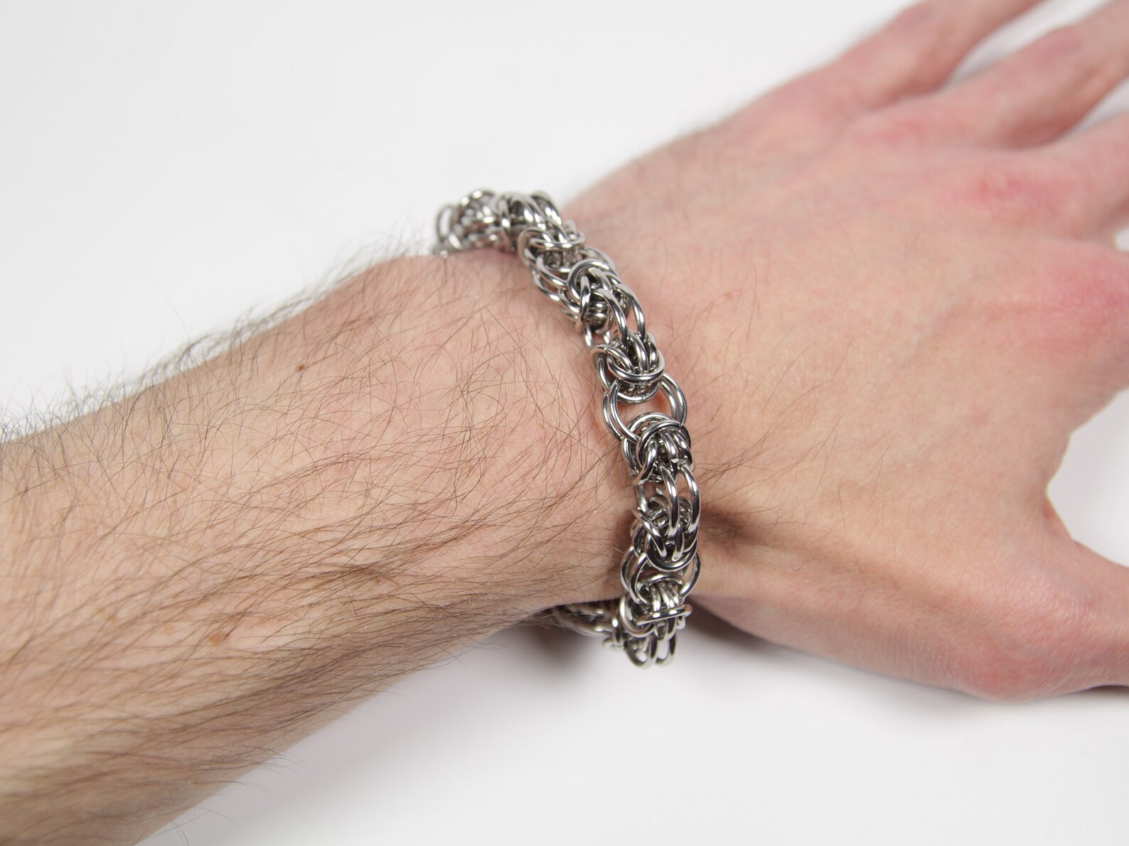 Trizantine Bracelet Kit Chainmaille Kit Stainless Steel - Etsy