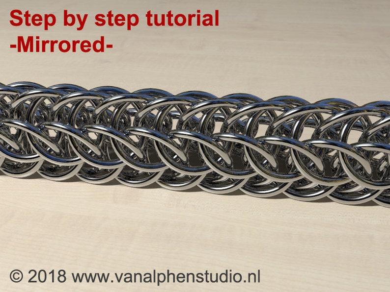 Flat Full Persian 6 in 1 Bracelet Kit Chainmaille Kit - Etsy