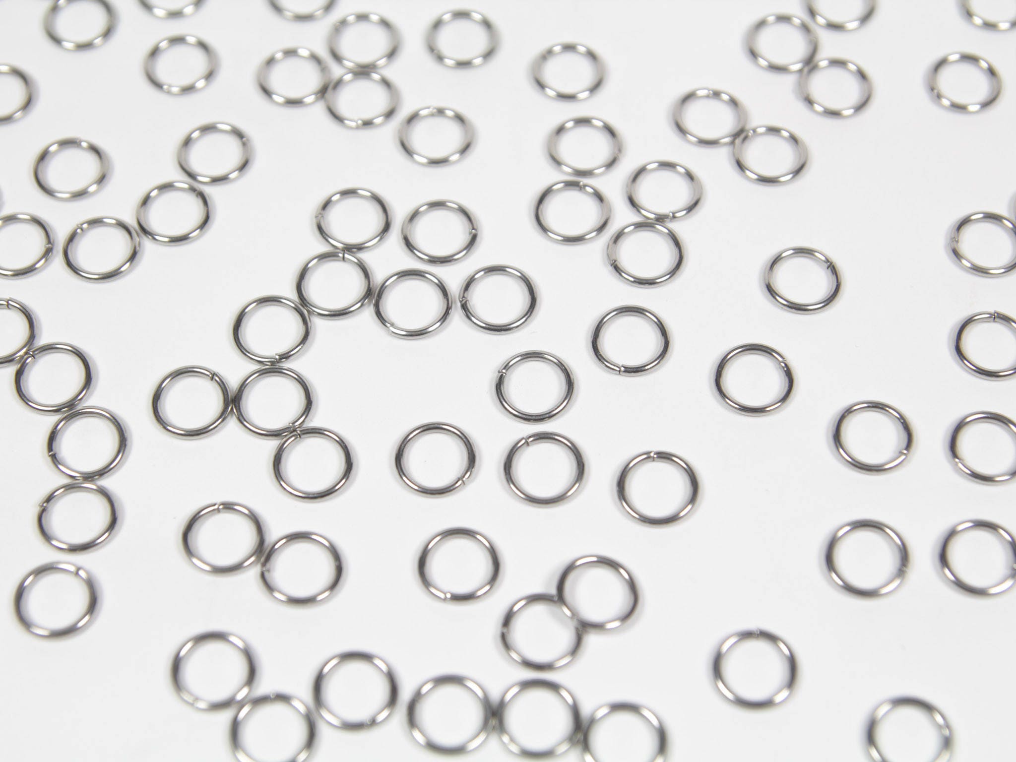 10.5x1.4mm, Stainless Steel Jump Rings, Machine Cut, Chainmaille Rings ...