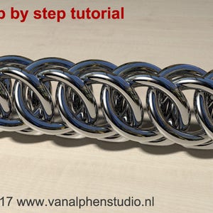 Half Persian 3 in 1 Bracelet Kit, Chainmaille Kit, Stainless Steel ...