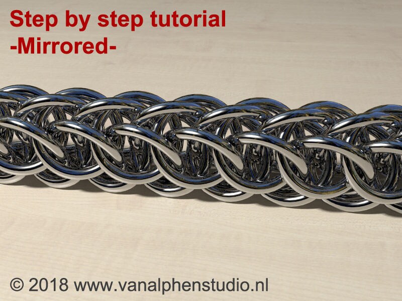 Flat Full Persian 5 in 1 Bracelet Kit Chainmaille Kit - Etsy