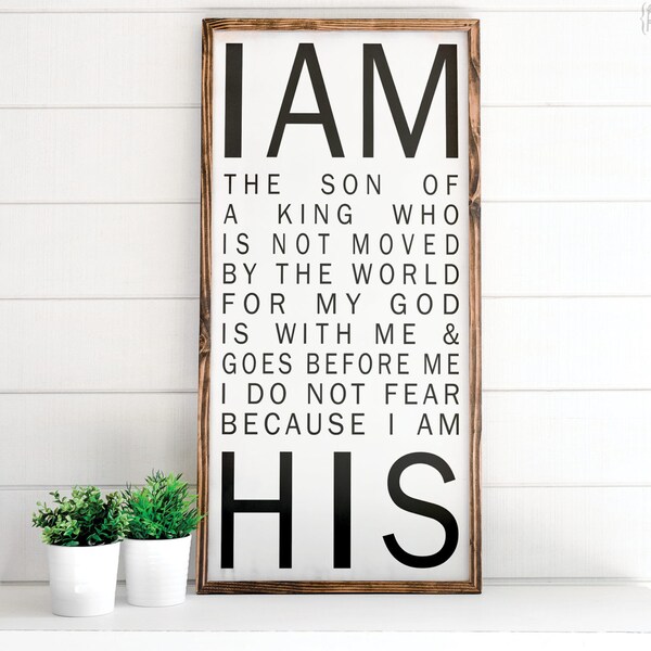I Am His - Etsy
