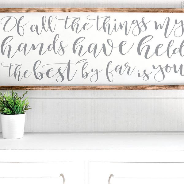 Hand Held Sign - Etsy