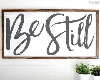Be Still Tattoo - Etsy