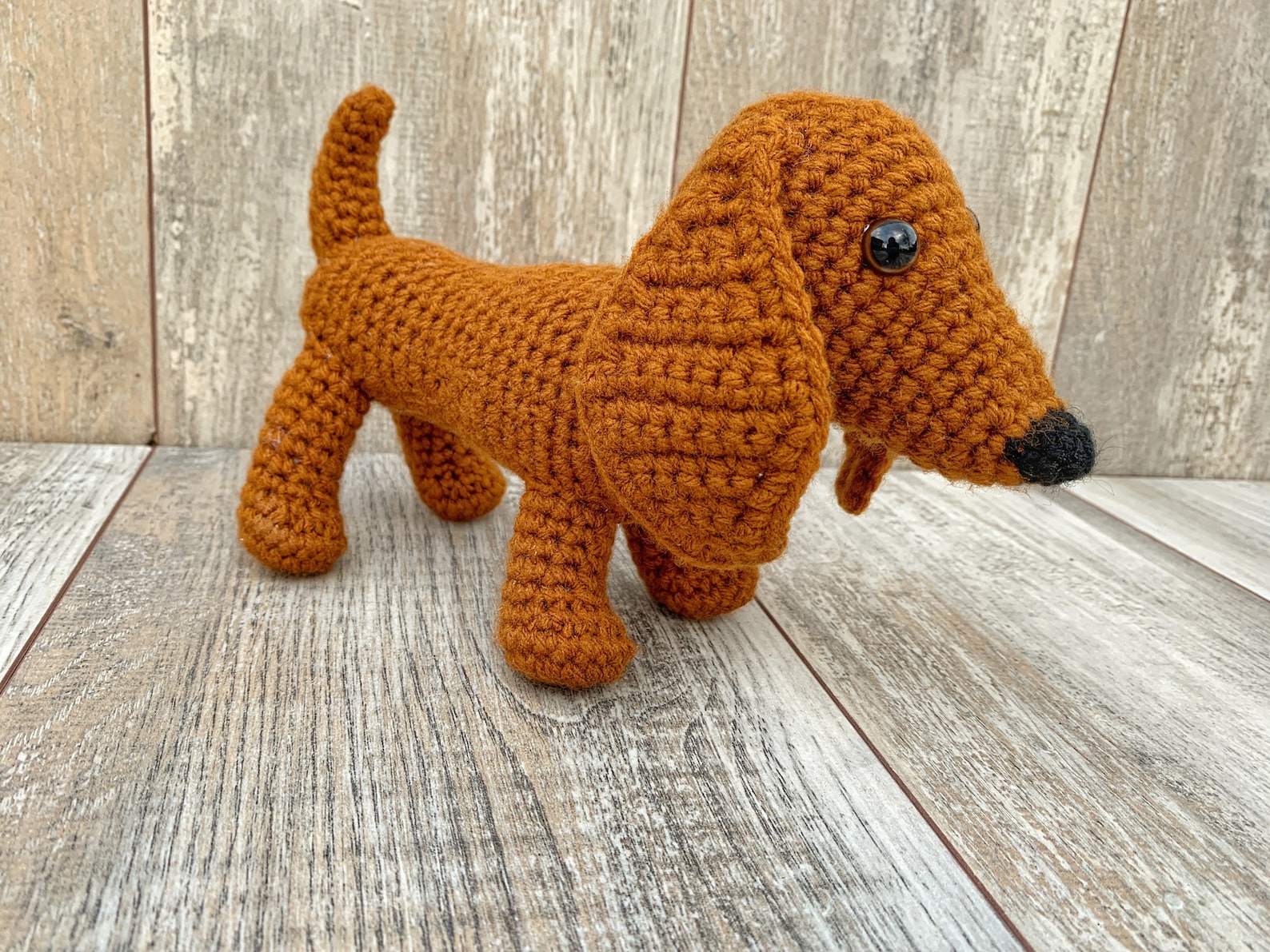 Crochet Dachshund Pattern Dachshund Amigurumi Crochet Dog | Etsy