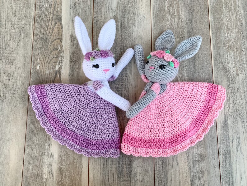 PATTERN: Crochet Bunny Lovey Pattern PDF Digital Download - Etsy