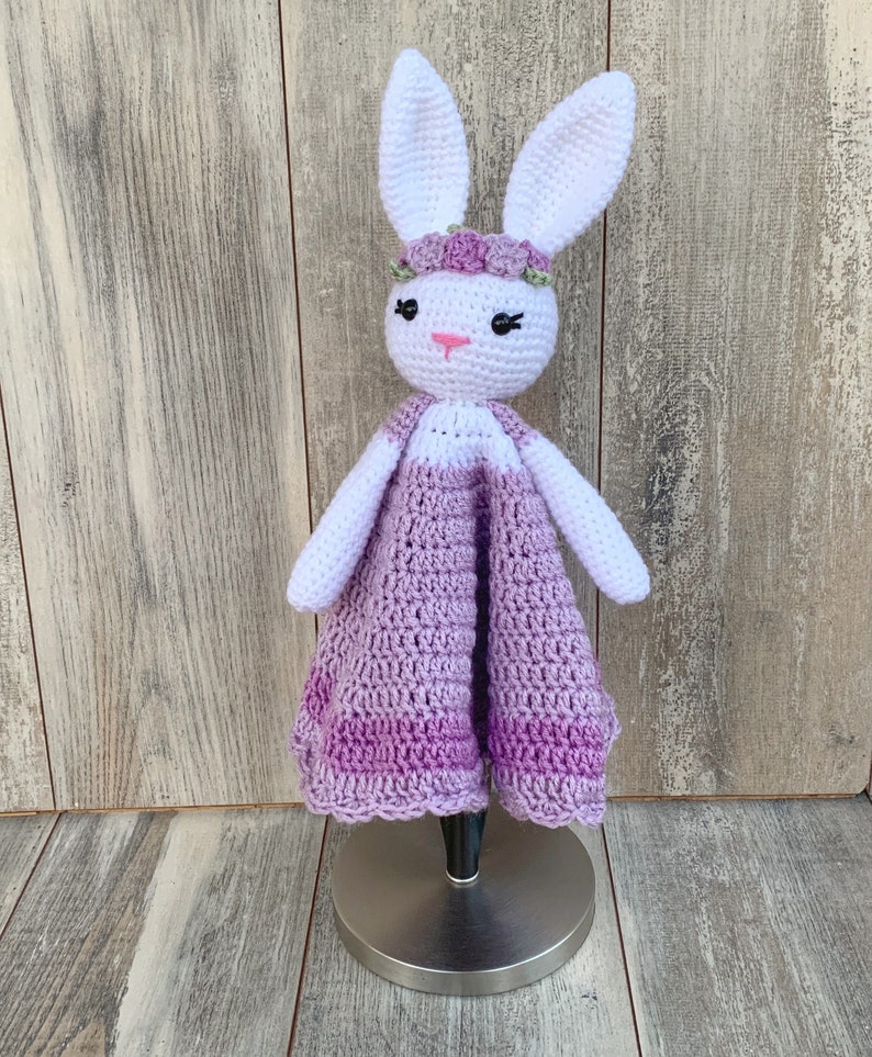 PATTERN: Crochet Bunny Lovey Pattern PDF digital download | Etsy
